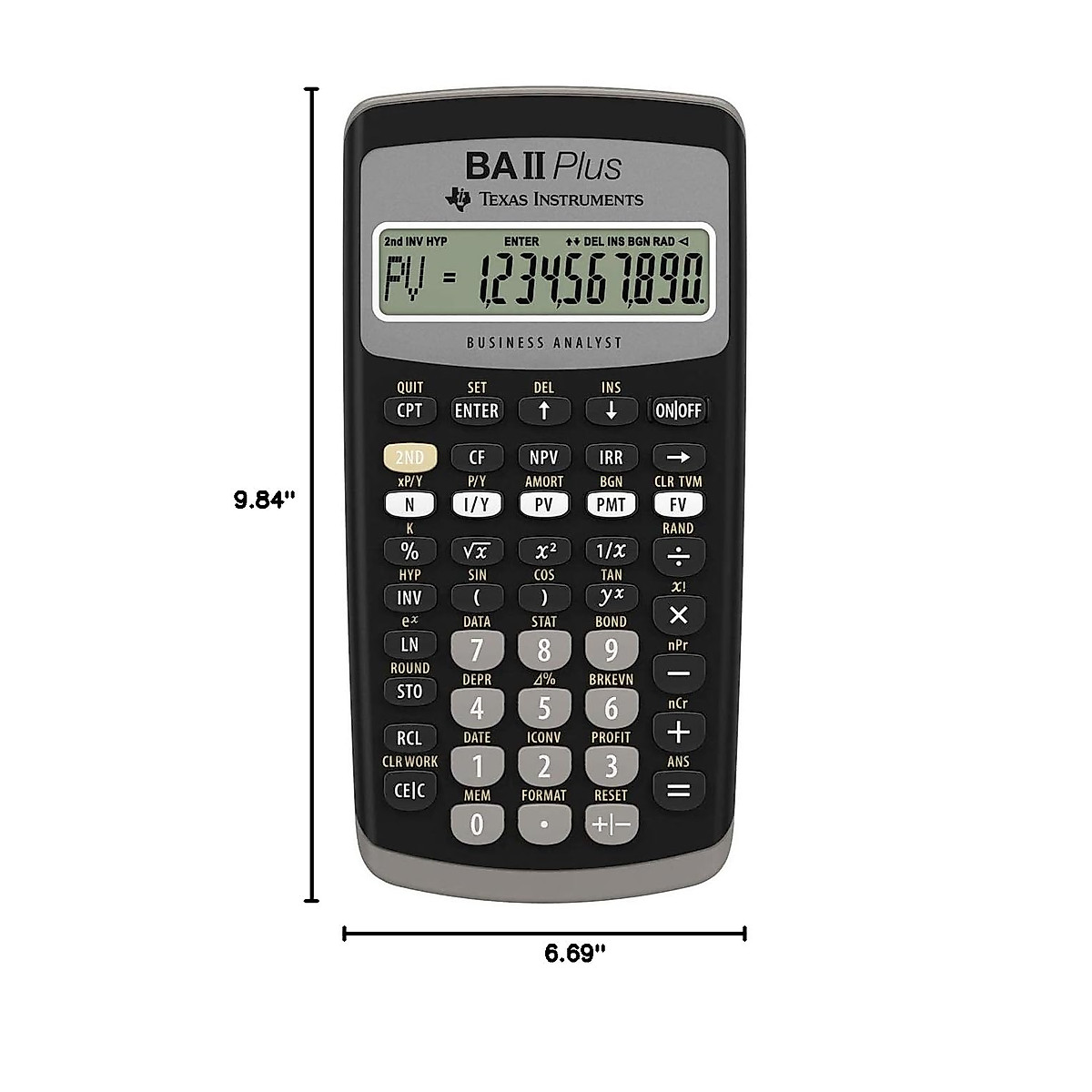 (Texas Instruments) Advanced Financial Calculator (BA II Plus)