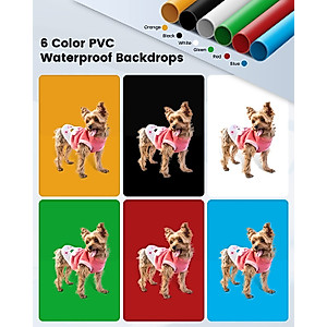 Fasonic 32"x32" Photo Studio Light Box Photography, Large Lightbox for Product with 3 Stepless Dimming Lights Panel, 210 LED Beads, Professional Photo Booth Shooting Tent Kit with 6 Color Backdrops