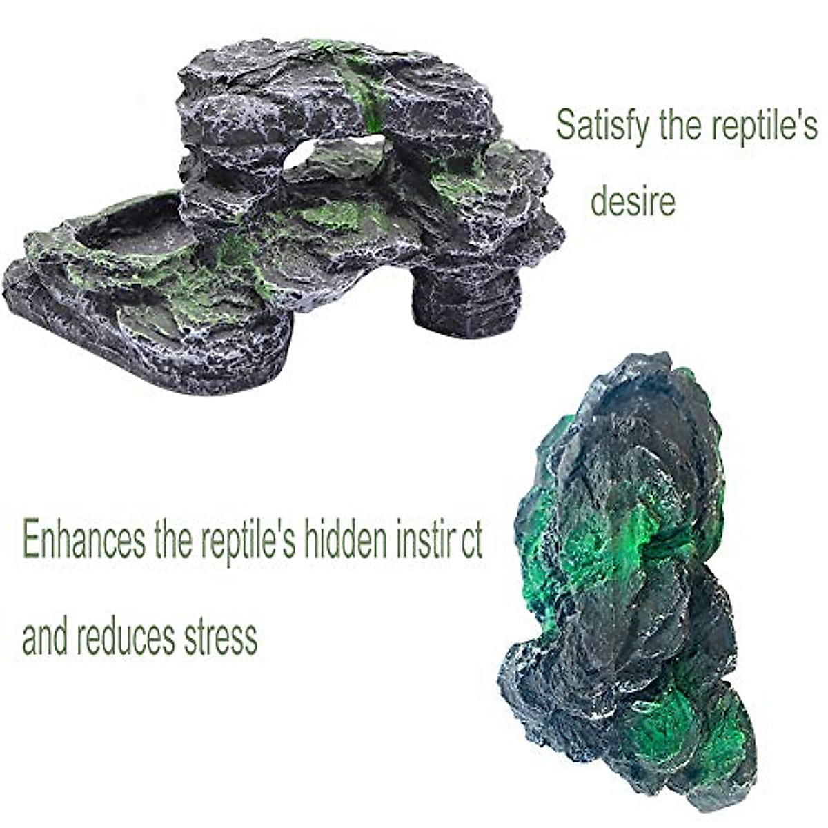 PINVNBY Turtles Dock for Aquarium Reptile Basking Platform for Turtles, Frogs, Newts (1 Pack)