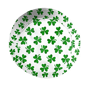 Green Shine Saint Patrick Day Clover Bucket Hat for Unisex Women Men Fisherman Hat Foldable Summer Beach Sun Hats Outdoor Travel Cap
