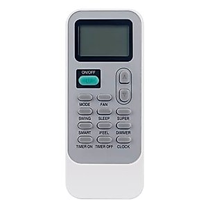 AULCMEET DG11J1-01 Replace Remote Control Compatible with Hisense Air Conditioner DG11J1-72 DG11J1-98, Also fit for Air Con Air Conditioner ABSCI4H4S12 ABSEM4H4S09 ABSEM4H4S12 ABSCI4H4S18