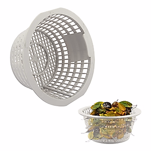 CALIDAKA Skimmers Pool Replacement Skimmer Basket, Fits Most Above Ground Wall Skimmers Pool Supplies Skimmers Basket, Skimmer Basket Random Color (Without Handle)