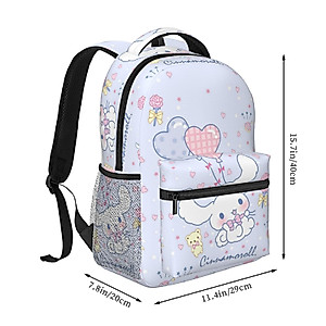PAZKJCLCQ Kawaii Backpack Cartoon Lightweight Multifunction Laptop Backpack Cute Daybag Travel Bag…