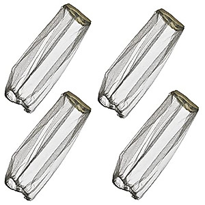 Mosquito Head Mesh Nets Gnat Face Netting, Extra Fine Holes Protective Cover Mask Face from Insect Bug Bee Mosquito Gnats for Outdoor Activities Hiking Fishing Hunting Camping Backpacking (4 Pack)