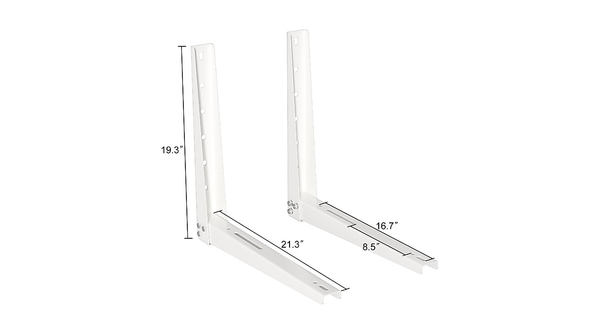 Heavy-Duty Mini Split Wall Mount Bracket - Up to 330 lbs