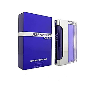 Paco Rabanne Ultraviolet Eau de Toilette Spray for Men, 3.4 oz