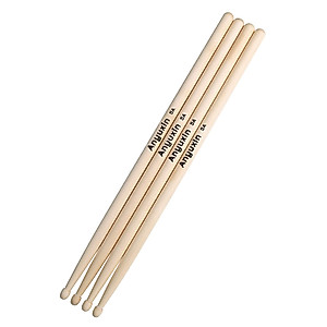 Anyuxin Drum Sticks 5A Classic Maple Wood Drumsticks (2 Pair)