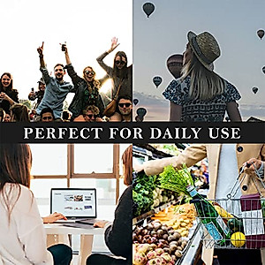 WEETEE Satchel Bags For Women, Small Size Crossbody Handbags Clutch Wallet Purses Card Holder Set 4pcs(Black)