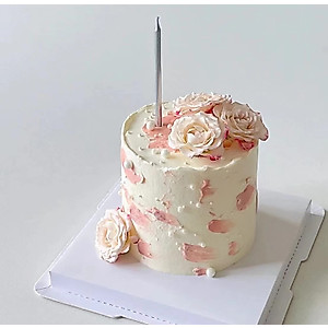 Cake Ring Adjustable Extra high 15cm - Stable Stainless Steel Baking Ring - Cake Ring with Precise Scaling Inside