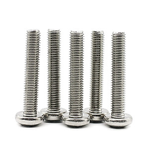 (10 pc) M8-1.25x35 mm Pan Head Phillips Machine Screws,18-8 Stainless Steel by Fullerkregs