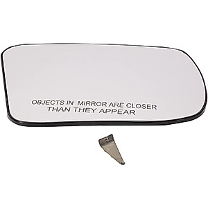 Kool Vue Mirror Glass Compatible with 2013-2018 Nissan Altima Sedan With Backing Plate Passenger Side NI1325108