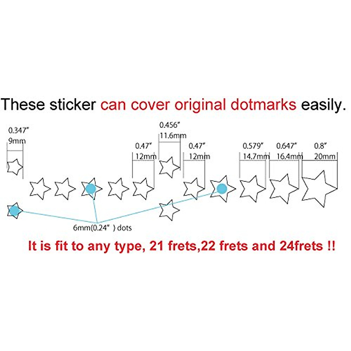 Inlaystickers Sticker/decal (F-093EB-WT)