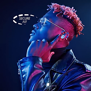 COOLBUDS True Wireless Earbuds w Touch Controls | Rechargeable Ear Buds Wireless Bluetooth Earbuds | 18-HR Batt, Charging Case | Siri & Google Assistant, Bluetooth Headphones, Auto Pair, Blue