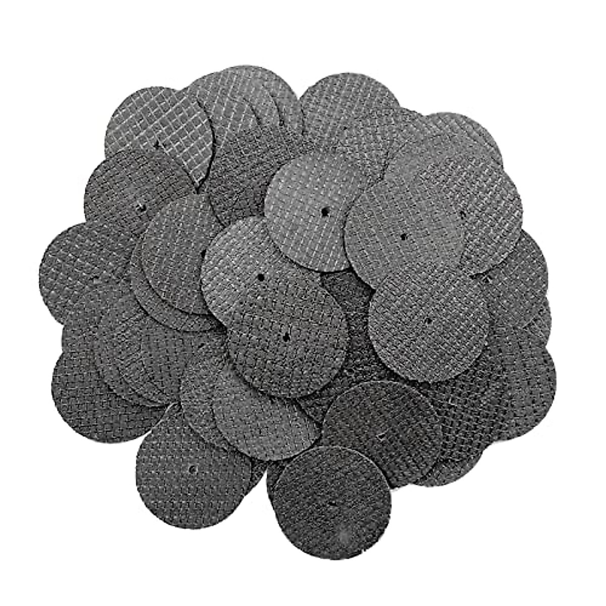 50pcs Rotary Tool Cut Off Wheels 1-1/4'' Fiberglass Reinforced Cutting Wheel Discs with 4Pcs Mandrels Rotary Tool Accessories for Cutting Metal, Wood, Stone