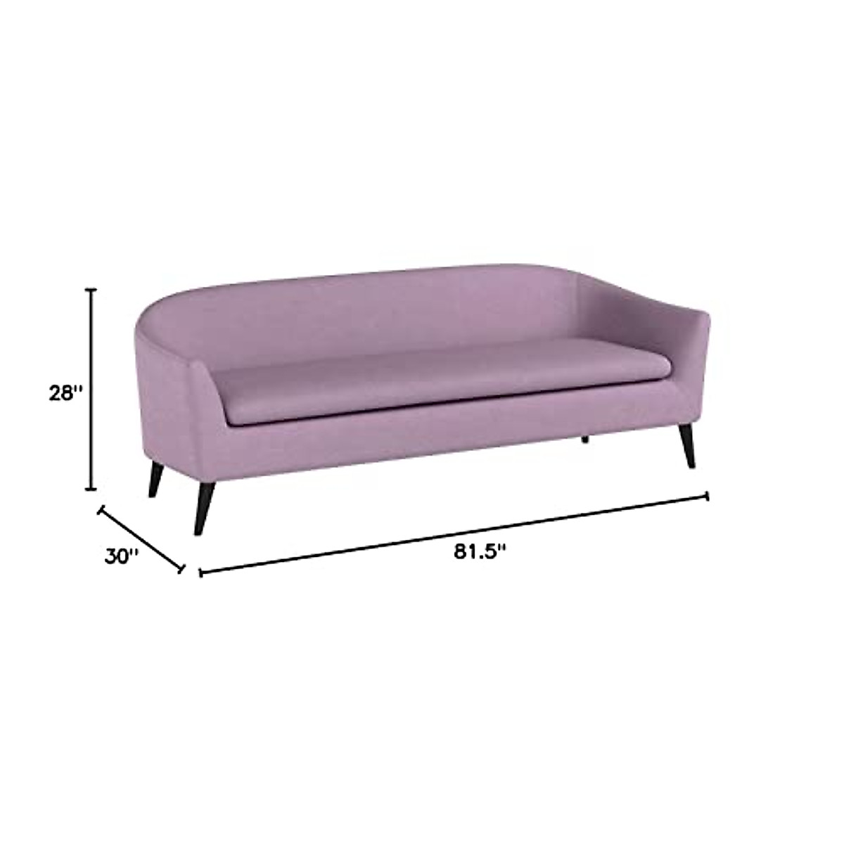 Jennifer Taylor Lia Sofa, Lavender