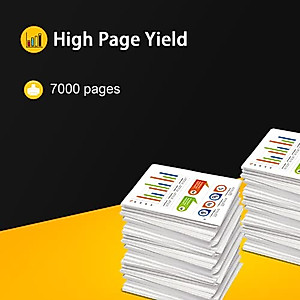 972X Yellow Ink Cartridge (1-Pack) High Yield | Compatible Replacement for HP 972x Work with PageWide Pro MFP 477dw 477dn 552dw 577dw 452dw 577z 452dn Printer