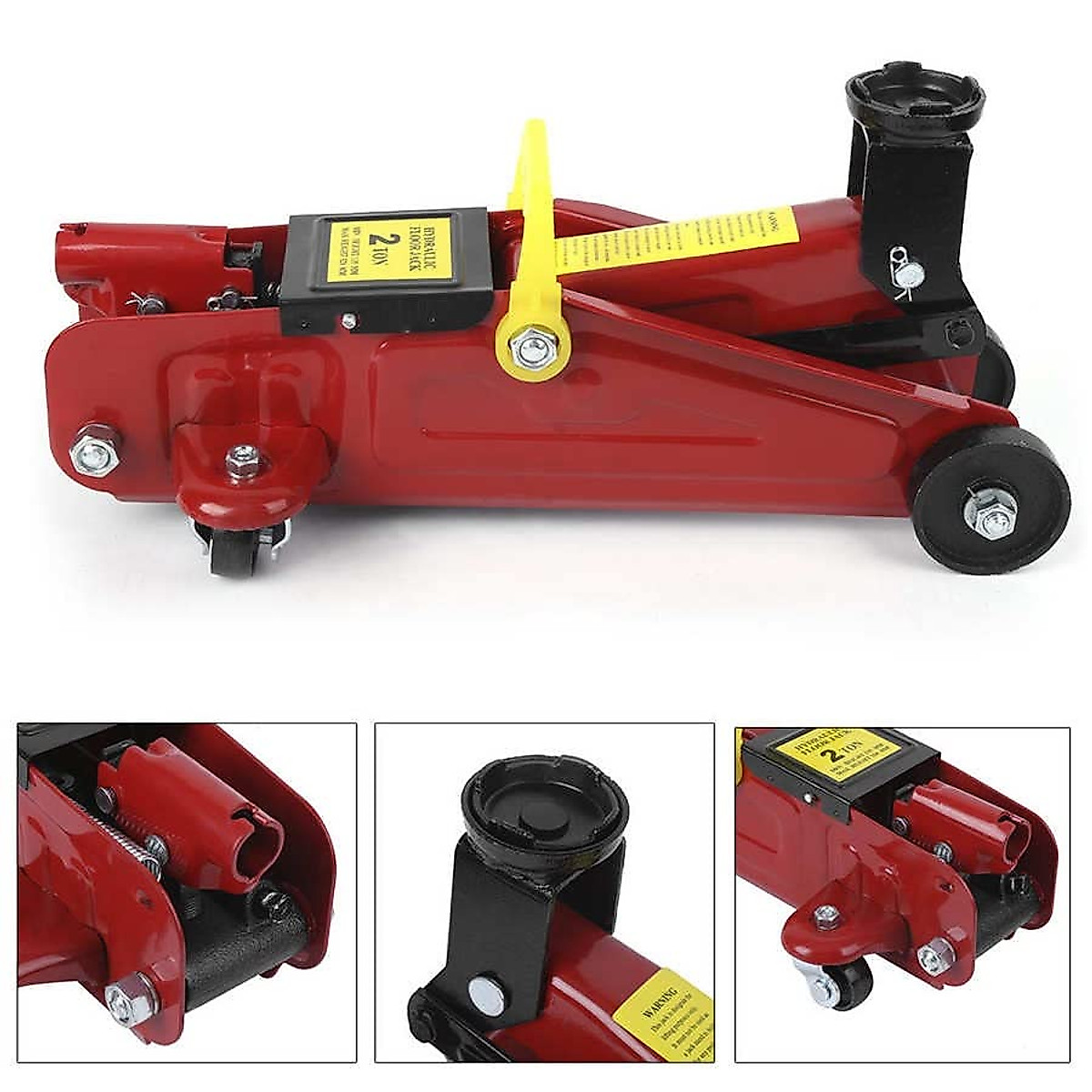 XXXDXDP 2 Ton Hydraulic Floor Jack Portable Professional Auto Car Lifting Repair Tire Replacing Tool Iron Auto Lifting