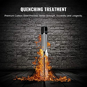 VEVOR Tap and Die Set,With Storage Case, Large Tap and Die Set For Cutting External & Internal Threads (60pcs)