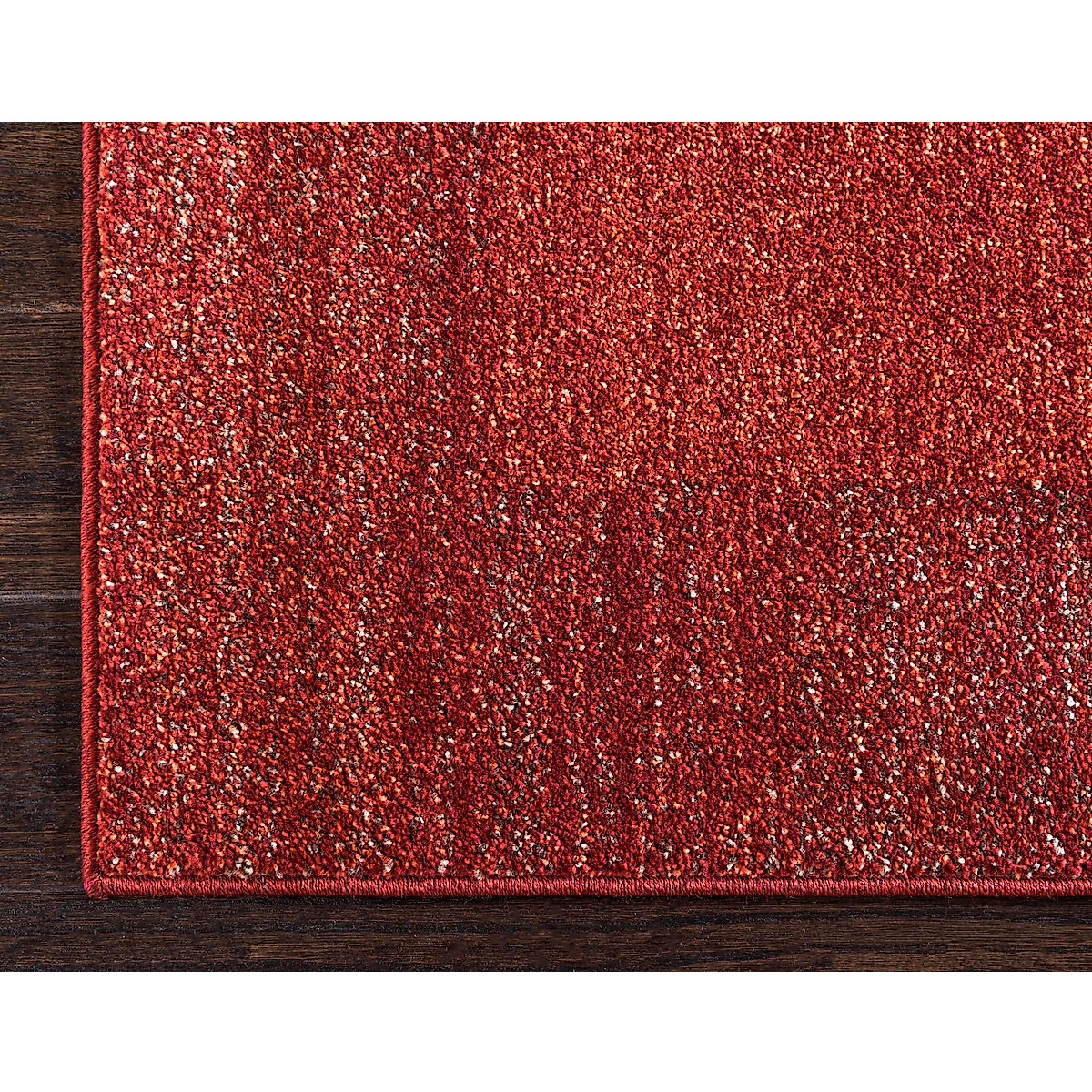 Unique Loom Del Mar Collection Area Rug - Abigail (5' 3" x 8' Rectangle, Terracotta/ Red)