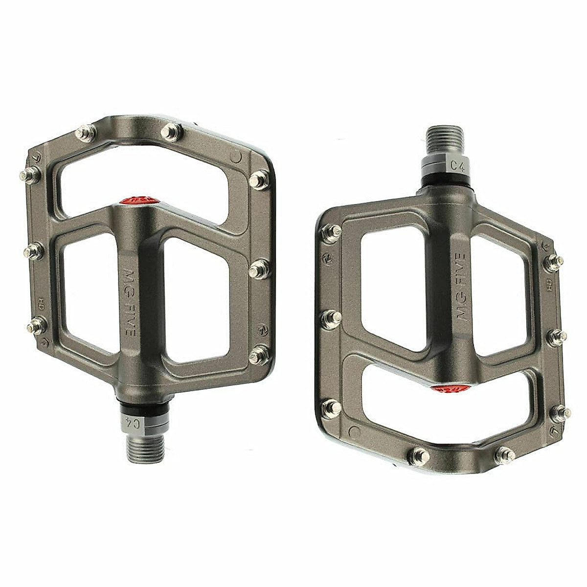 Wellgo MG-5 Magnesium BMX Mountain Bike Pedals Gold