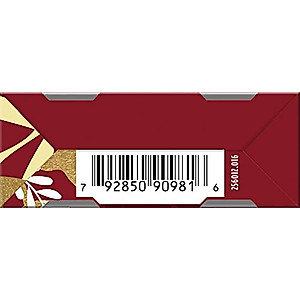 Burt's Bees Kissable Color Holiday Gift Set, 3 Lip Shimmers in Festive Gift Box, Warm Collection in Peony, Fig and Rhubarb