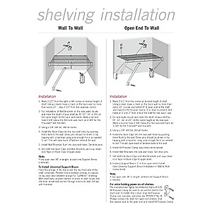 Rubbermaid Commercial Products FreeSlide Wire Shelving, 16-Inch, White, Closet organizer and Storage, Floating Corner Shelves/Clothes Rack for Laundry Room/Closet/Basement