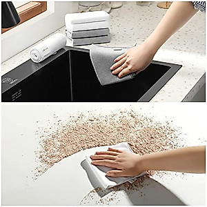 Easy Clean Nanoscale Cleaning Cloth,Fish Scale Microfiber Window & Glass Cleaning Cloth, Streak Free Mirrors Cars Stainless Steel,Lint Free Dish Cloth Polishing Towel, All-Purpose Home cleaning set