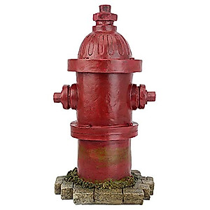 Design Toscano Dog's Second Best Friend Fire Hydrant Statue Small