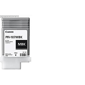 Canon PFI-107MBK Ink Matte black, 130ml, 6704B001 (Standard capacity)