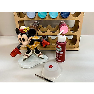 Vertical Paint Rack for 2oz Craft Paints - 36mm Diameter Bottles