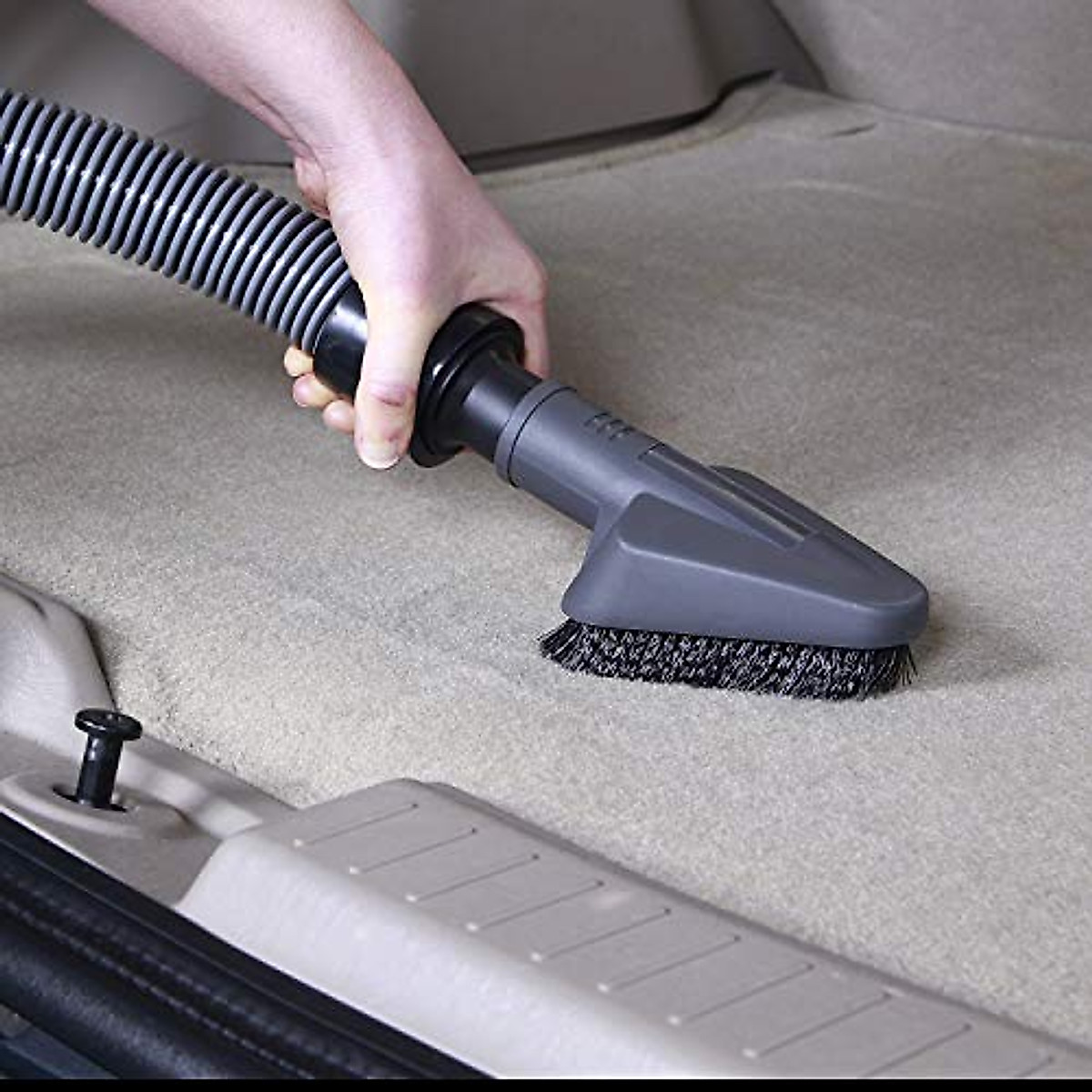 WORKSHOP Wet/Dry Vacs Vacuum Accessories WS12552A 1-1/4-Inch Premium Auto Cleaning Kit for Wet/Dry Shop Vacuum, Black