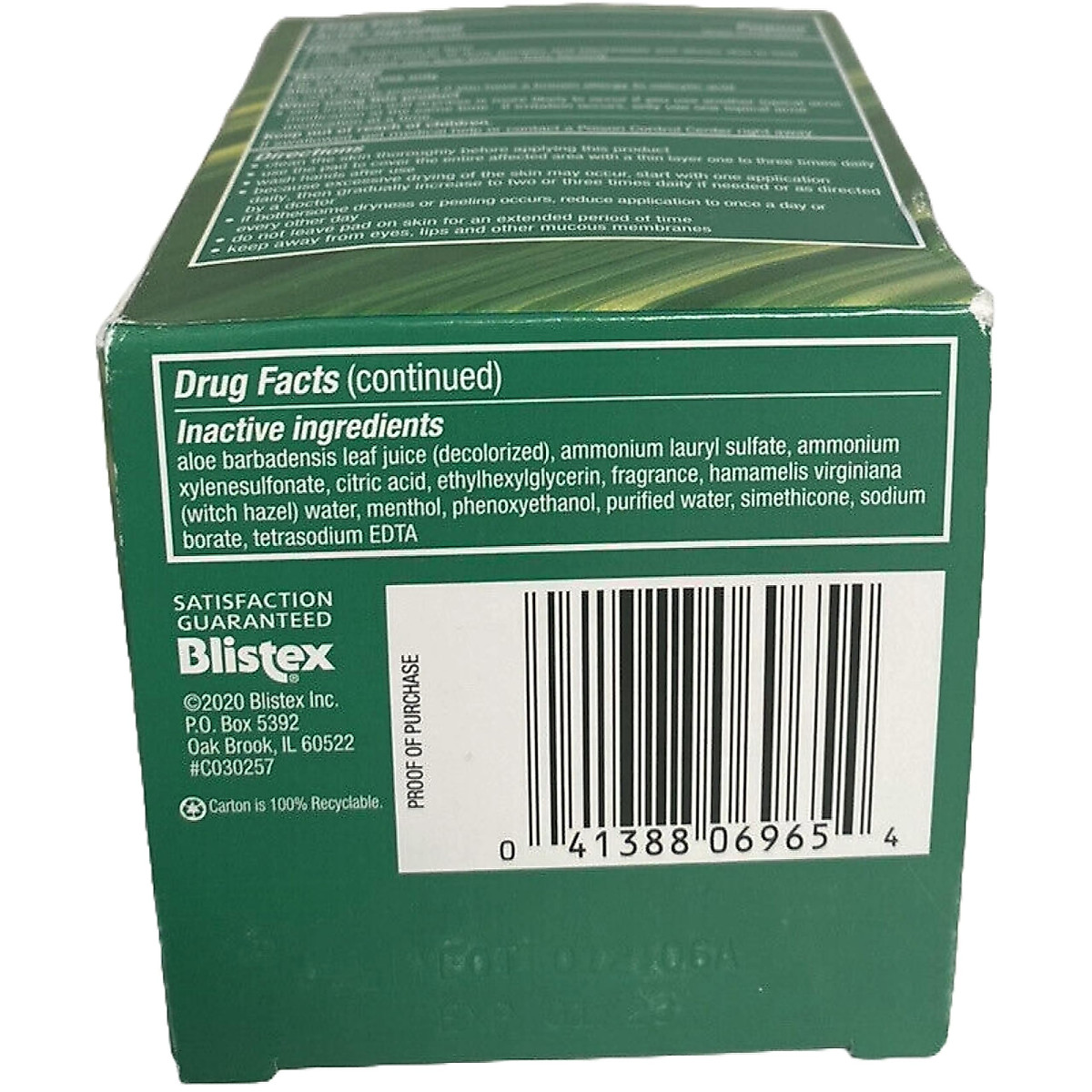 Stridex Daily Care Acne Pads with Aloe, Sensitive Skin, 90 ct