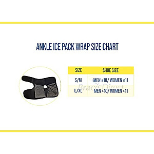 Brace Direct 90 Degree Padded Night Splint (Large) + Foot Ice Pack (L/XL)