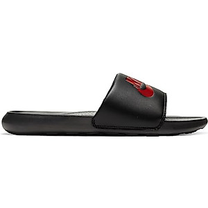 Nike Victori One Slide Black | Black | Red Size 11