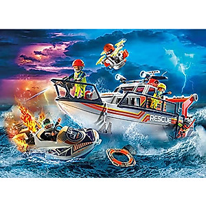 Playmobil Fire Rescue with Personal Watercraft