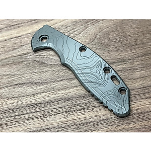 TOPO engraved Black Zirconium scale for XM-18 3.5 HINDERER