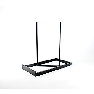 Powdercoated Tube Steel Bar Legs Set of Two-Choose Your Height and Width