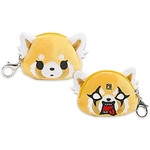 Fast Forward Hello Kitty Travel Bag Set - Bundle with 11" Hello Kitty Mini Backpack for School, Travel Plus Aggretsuko Coin Purse | Hello Kitty Gifts for Girls