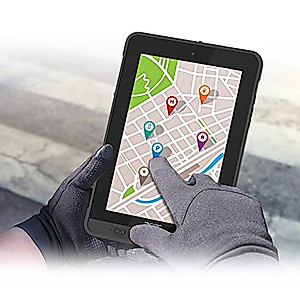 Acer Enduro T1 ET108-11A-80PZ Rugged Tablet, 8.0" WXGA IPS Touch, MediaTek MT8385 Octa-Core Processor, 4GB LPDDR4, 64GB eMMC, WiFi-5, Front 2MP Webcam, Rear 5MP Webcam, Handstrap, Android 9 Pie