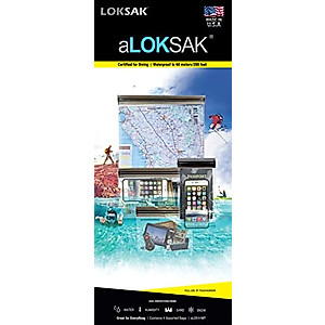 LOKSAK - aLOKSAK Medium Multi-Pack Waterproof Dry Bags - Airtight Underwater Pouch - Touch Screen Compatible - Diving Certified (4 Pack)