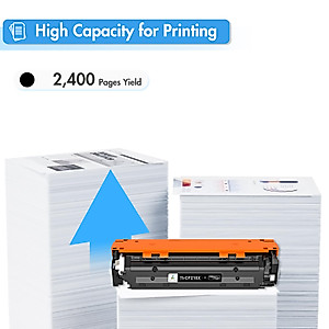 TRUE IMAGE Compatible Toner Cartridge Replacement for HP CF210X 131A 131X CF210A Pro 200 Color M251nw MFP M276nw M251n M276n M276 M251 Printer Ink Black -1Pack