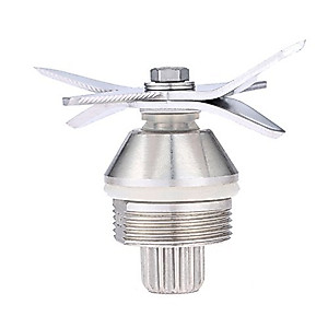 Hicello Wet Blade Assembly, Stainless Steel Blender Replacement Parts, Six Blades Blender Blade Compatible with Vitamix 1151,1152