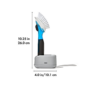 OXO NEW Good Grips Soap Dispensing Dish Brush Storage Set