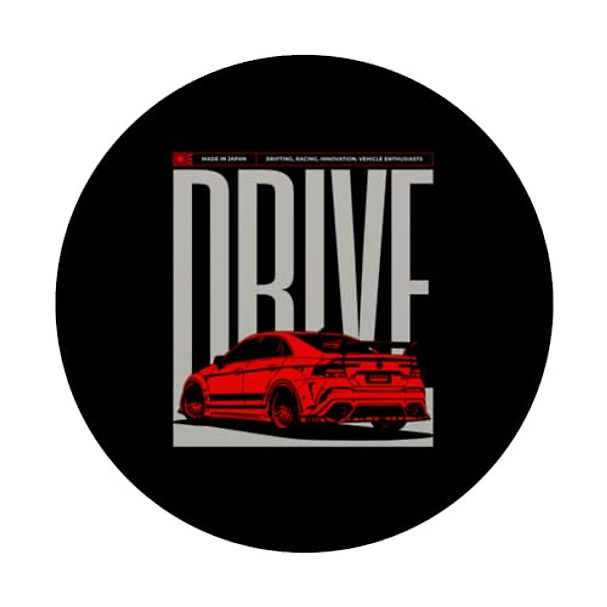 Street Racing Japanese Import Cars Tee Racing Culture JDM PopSockets Standard PopGrip