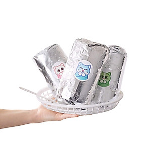 Hashtag Collectibles Purritos Series 3 - Strawberry Cat Toy Figure, Pink & White, 6.5"Lx3.5"Wx5"H