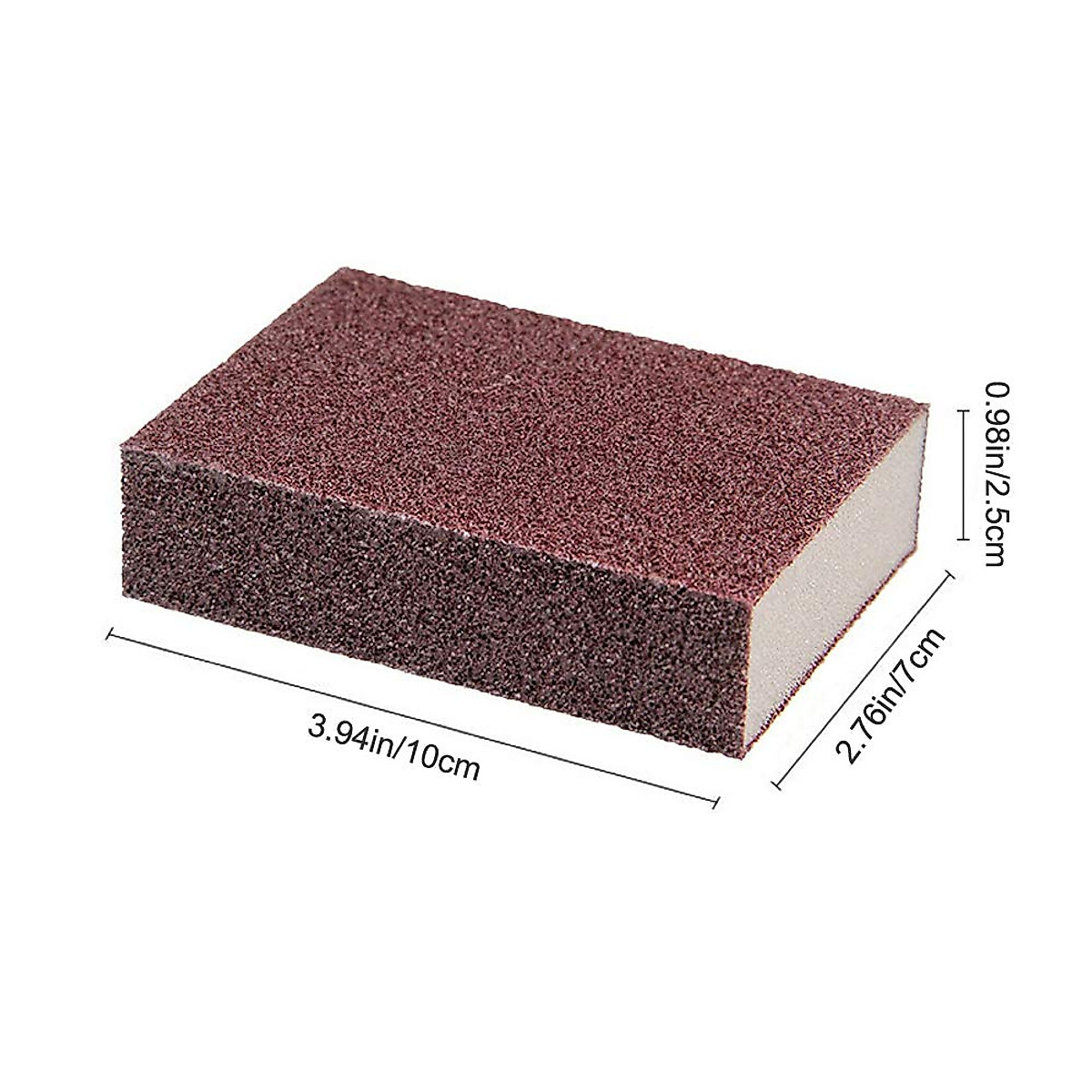 Magical Nano Emery Sponge,Used for Kitchen Cleaning and Bathroom Stains Eraser 10 Pack