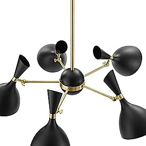 Modway EEI-5310-BLK Chandeliers, Black