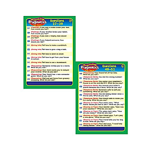 Super Duper Publications | Practicing Pragmatics Fun Deck | Conversation and Social Skills Flash Cards | Educational Learning Materials for Children