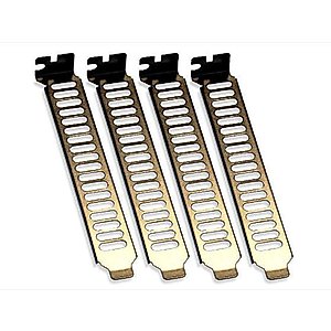 SilverStone Technology Aeroslots Maximum Vented PCIe Slot Cover 4-Pack