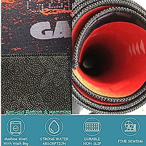 Video Game Area Rugs Gamepad Controller Printed Area Rugs Modern Teens Gamer Theme Floor Mat Home Non-Slip Carpet Doormats for Leisure/Living/Bedroom/Playing Room Home Decor